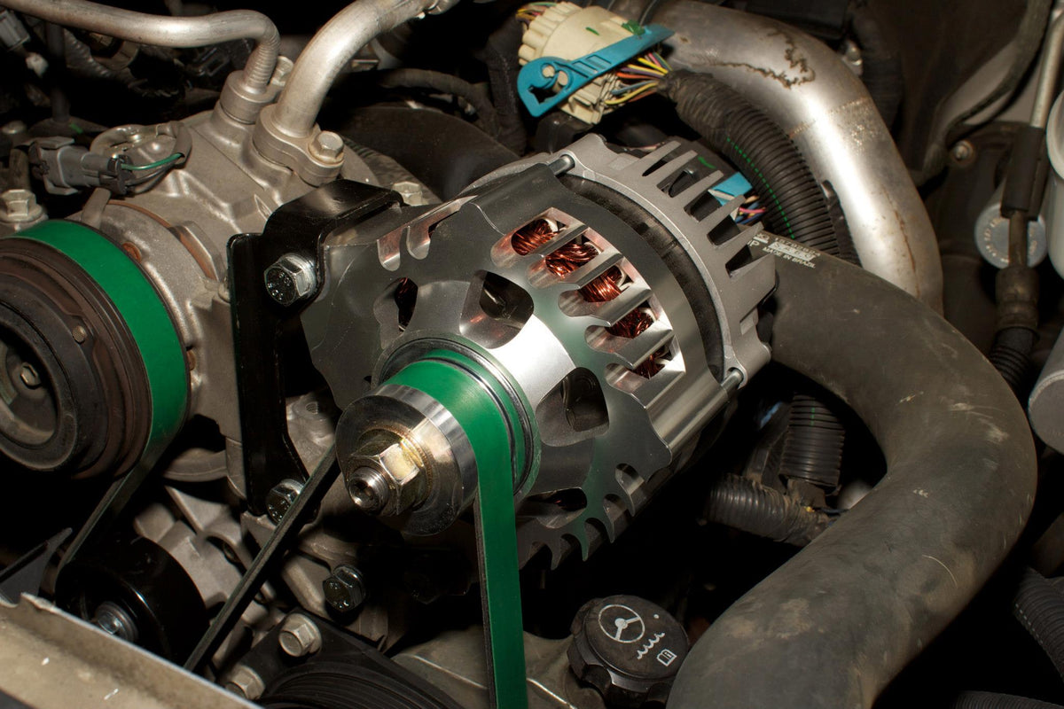 Duramax Dual Alternator Bracket – DC Power Inc.